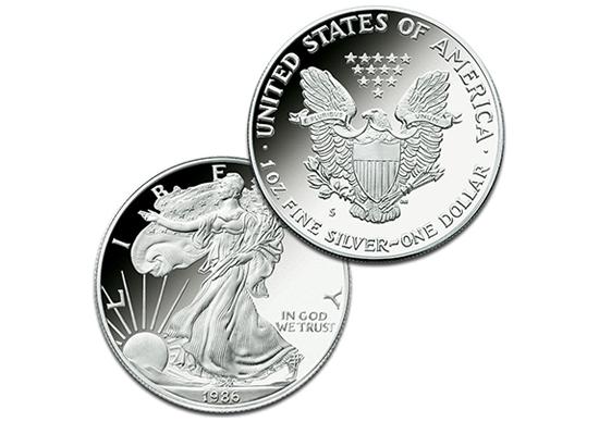 Silver Eagles – Cameo Coins and Metals